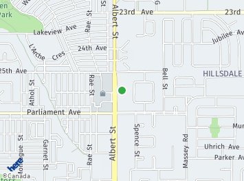 Canicatti de L'Étrat Carte